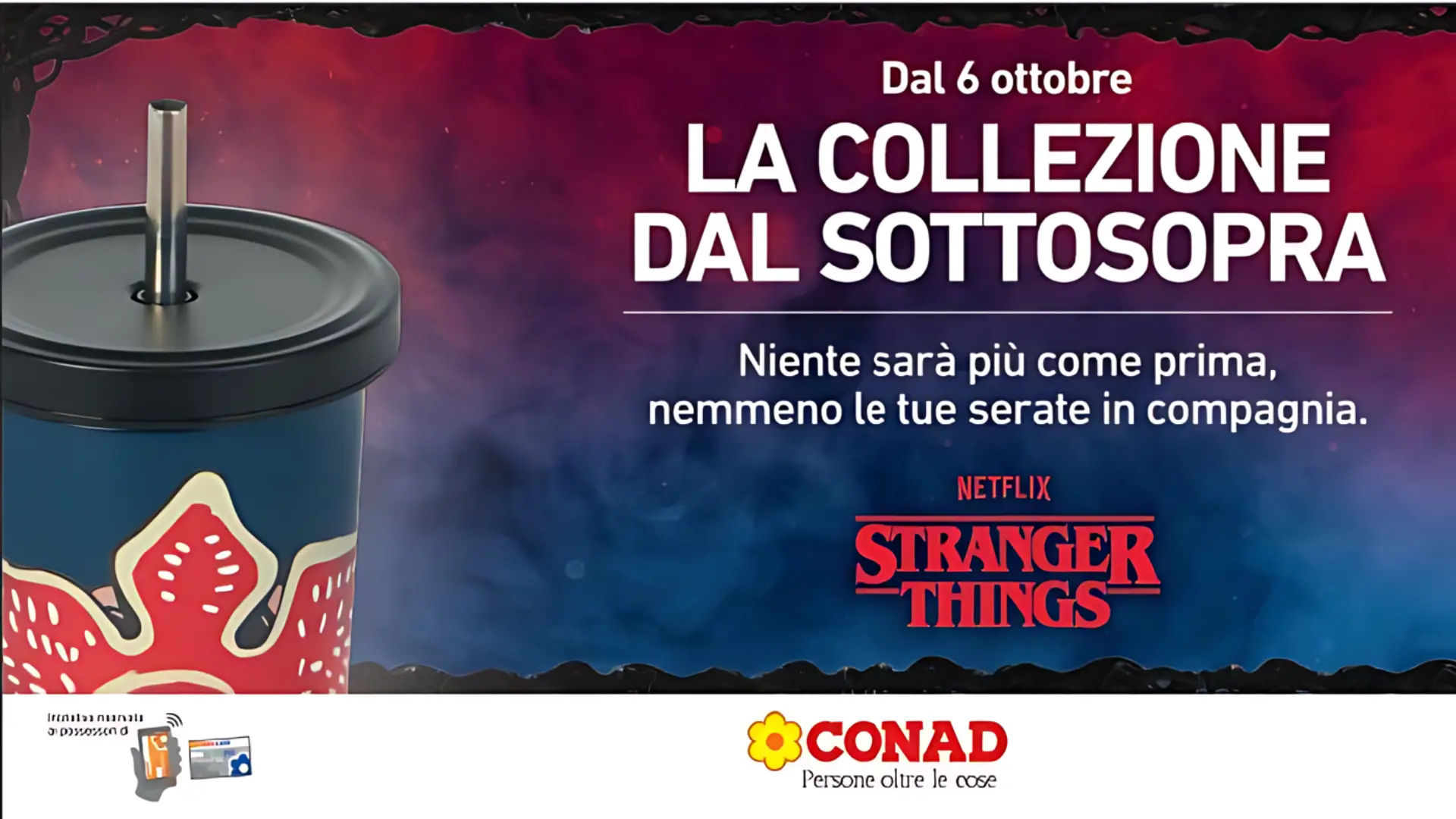 Arriva la Nuova Raccolta Bollini Conad Stranger Things 2025