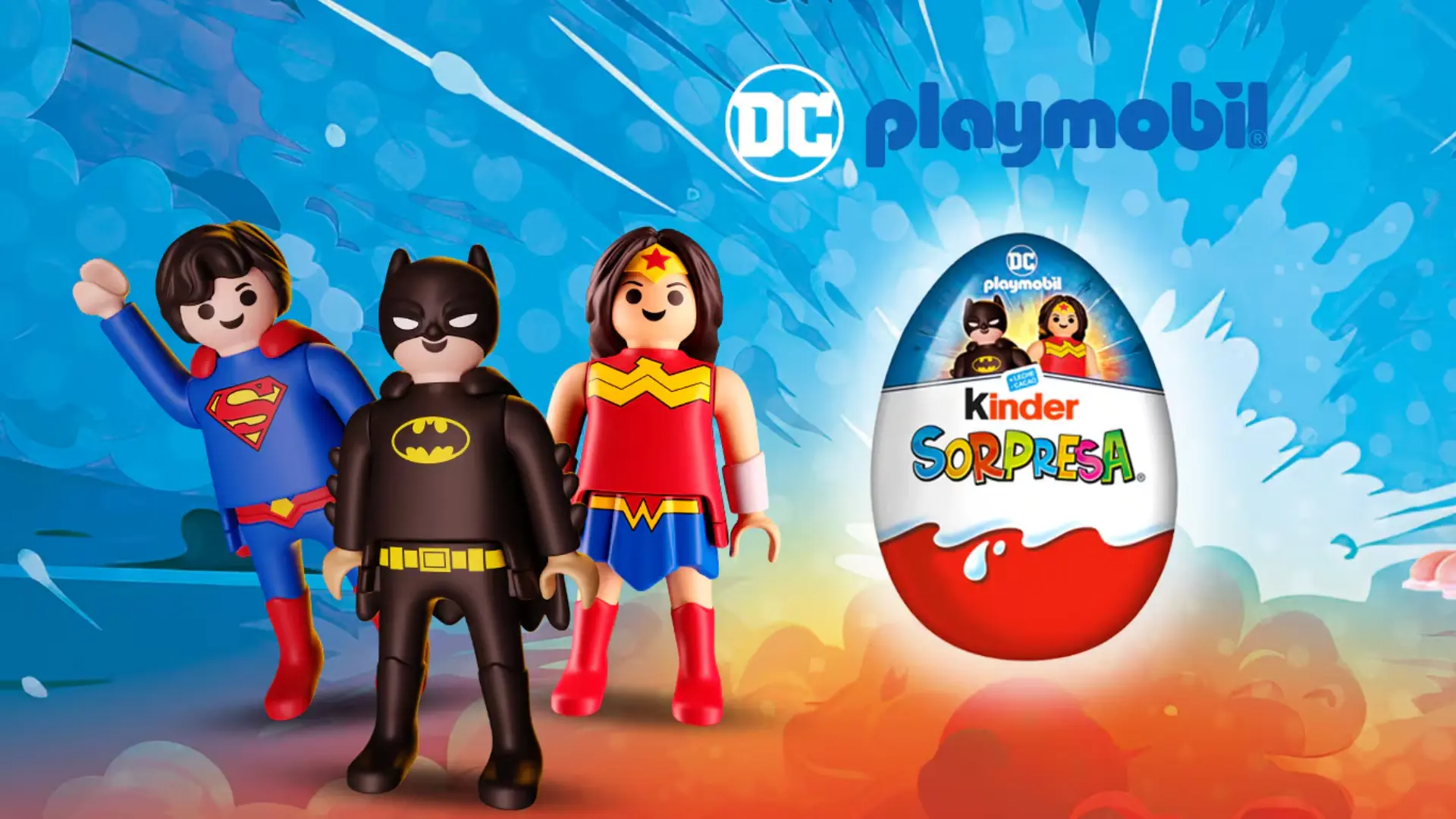 Kinder Sorpresa x DC Playmobil 2025: scopri la collezione